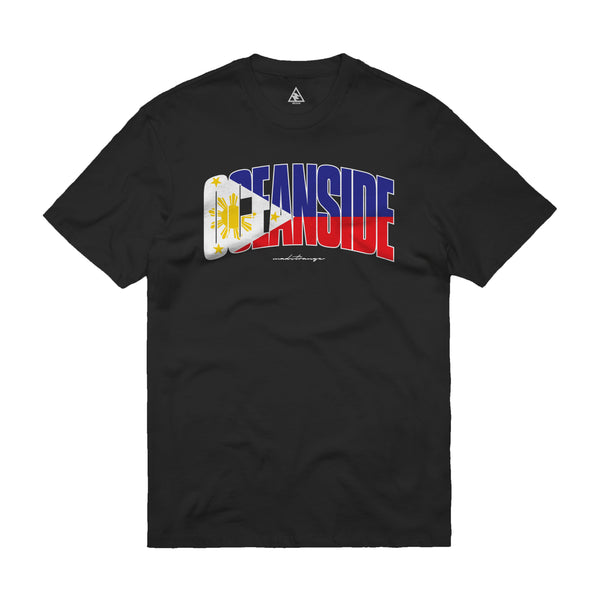 Oceanside Philippines Flag (Black) – MadStrange